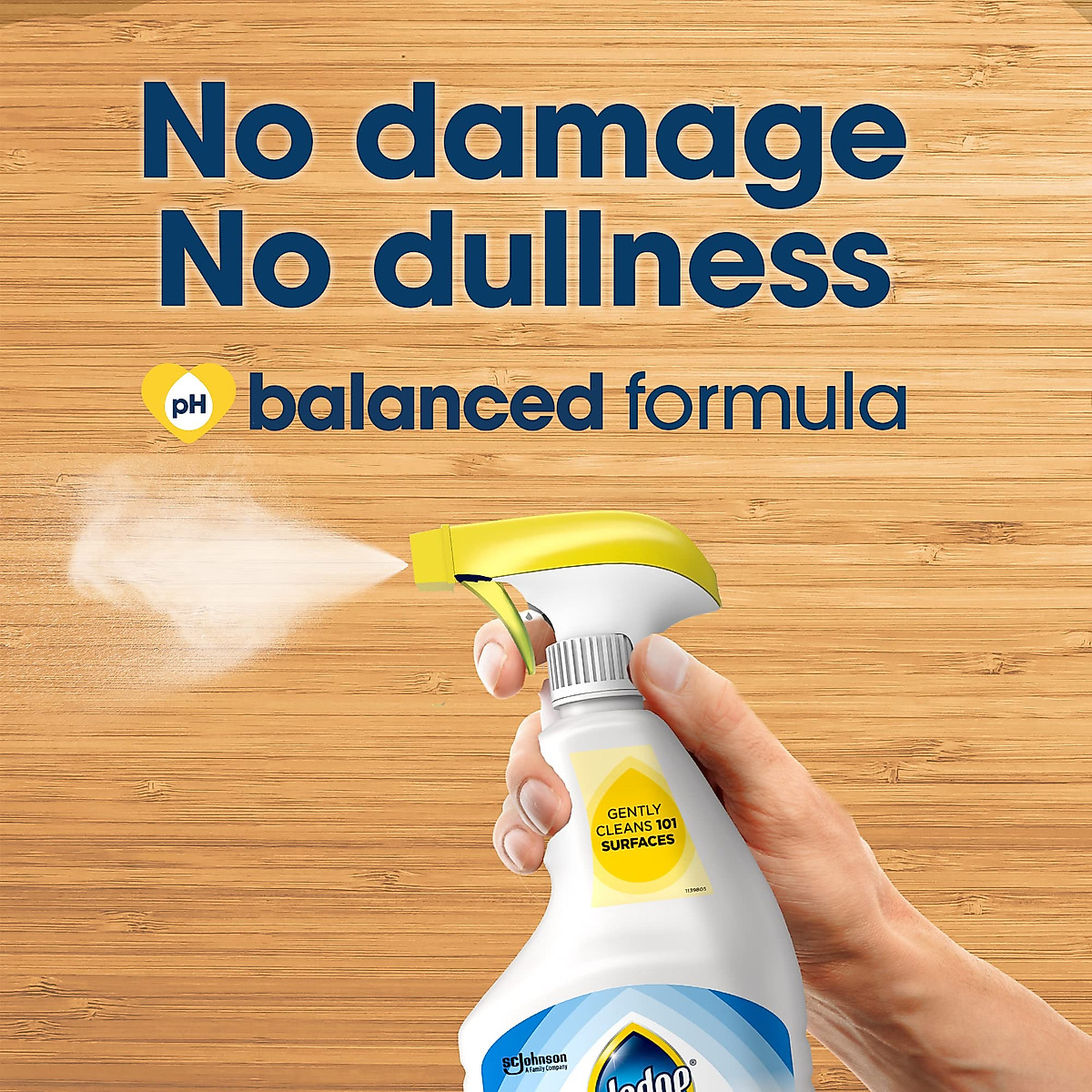 Pledge Multi Surface Cleaner Spray for Most Hard Surfaces, Everyday Clean, pH-Balanced, Fresh Citrus Scent, 25 oz (Pack of 3)