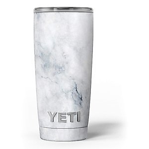 Design Skinz Slate Marble Surface V6 - Skin Decal Vinyl Wrap Kit Compatible with The Yeti Rambler Cooler Tumbler Cups
