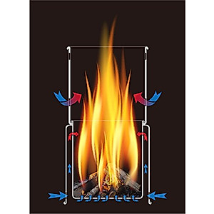 TOAKS Titanium Backpacking Wood Burning Stove (Small)