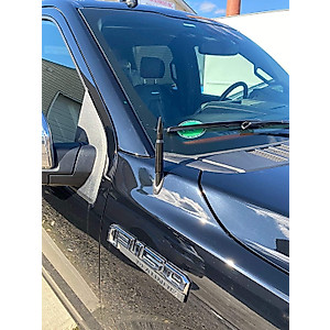 Bullet Style Antenna Mast for Ford F150 (2009-2024) - Highly Durable Premium Truck Antenna 50 Cal - Car Antenna FM AM for Ford F150 Accessories