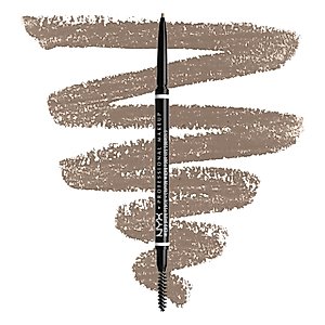 NYX PROFESSIONAL MAKEUP Micro Brow Pencil, Precise Eyebrow Pencil - Ash Blonde