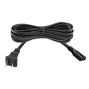 Guy-Tech 6ft AC in Power Cord Outlet Socket Plug Cable Lead for Bose Solo TV Sound System Model Number 410376 Set top Box soundbar Sound bar