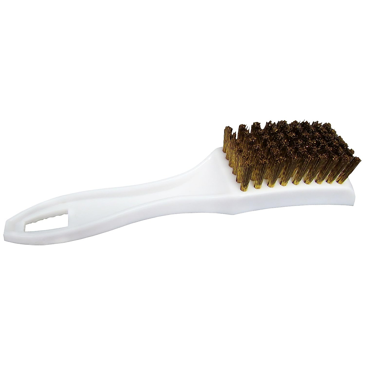 STAR BRITE Small Plastic Utility Brush with Brass Bristles (040069)