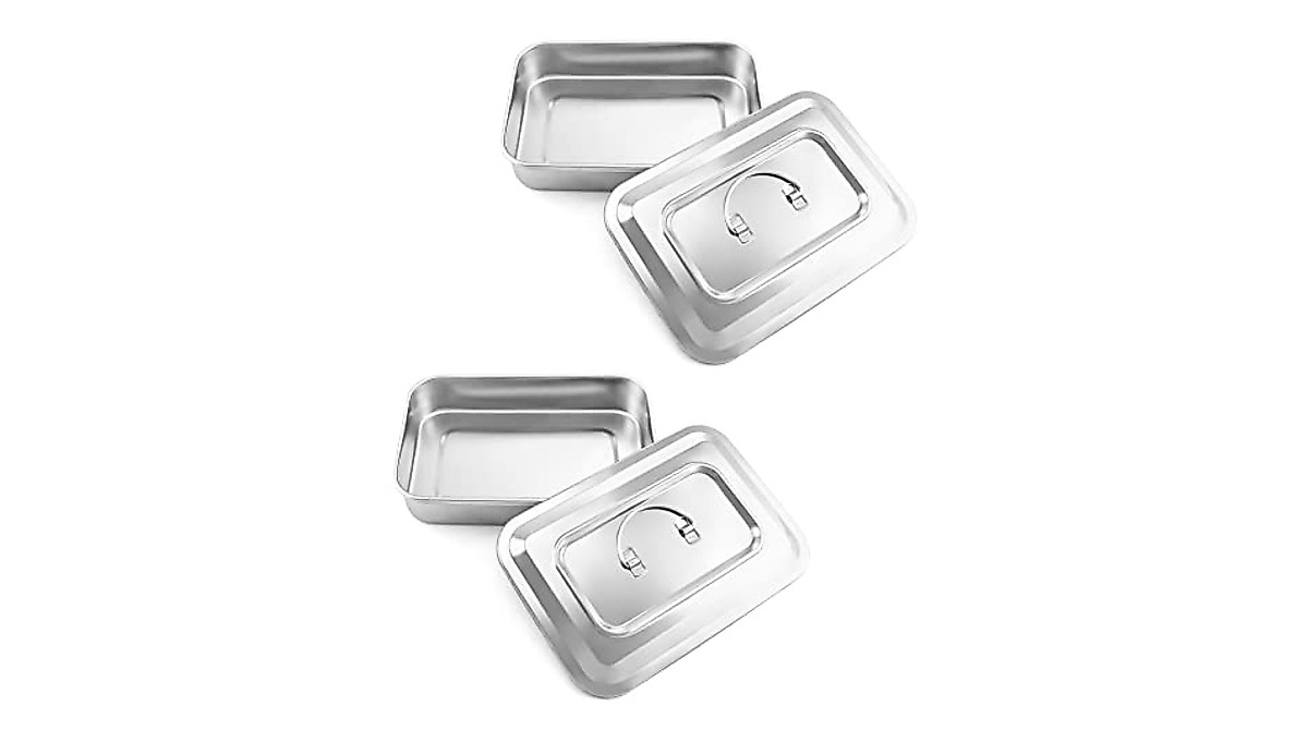 QWORK Surgical Instrument Tray Organizer - 2 Pack