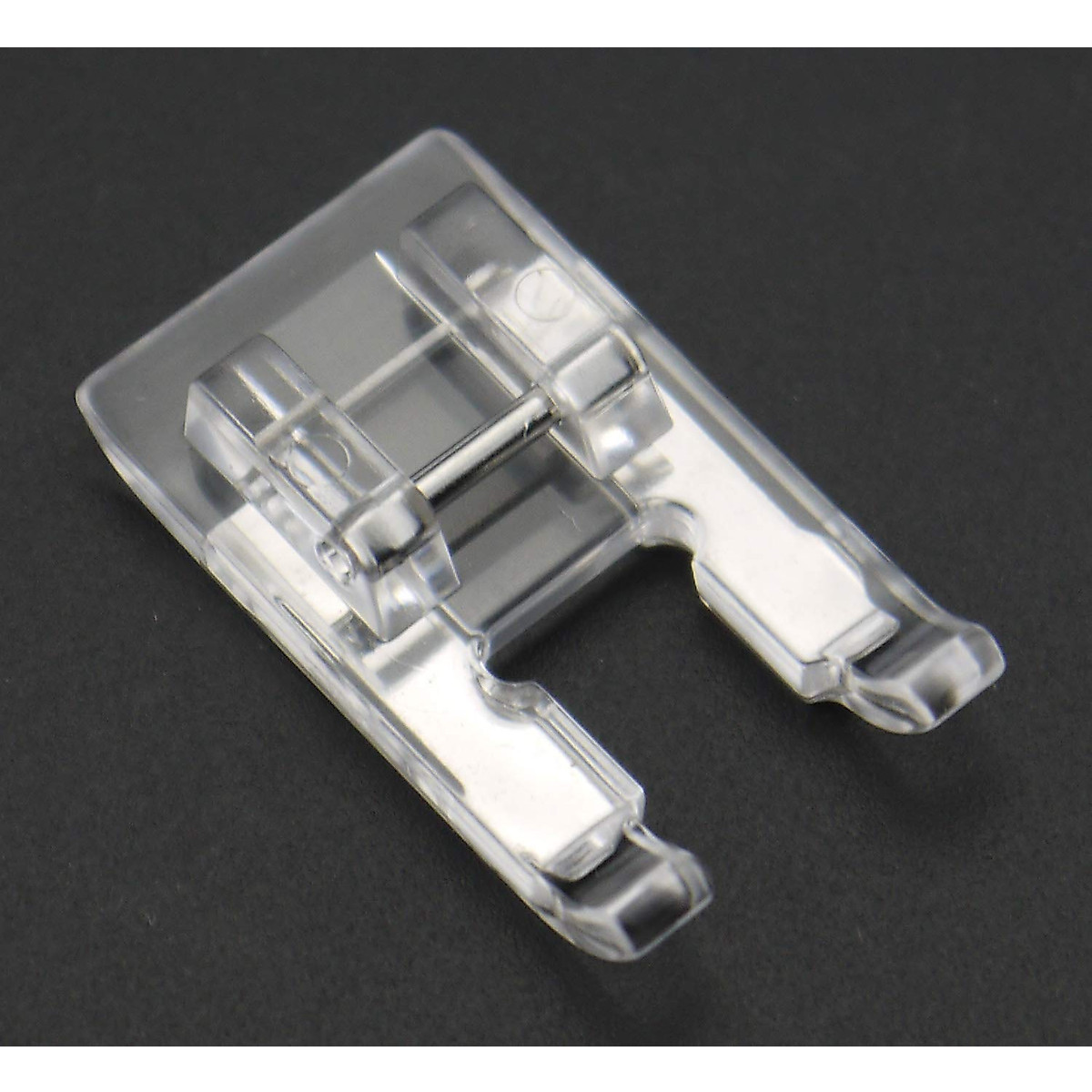 DREAMSTITCH 5mm Clear Open Toe Satin Stitch Presser Foot for All Low Shank Snap-On Singer, Brother, Babylock,Euro-Pro,Janome,Kenmore,White,Juki,New Home,Simplicity,Elna Sewing Machine