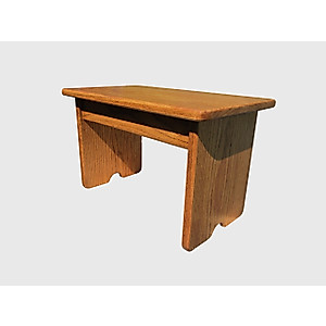 KR Ideas Standard Milking Stool (Poplar, Maple Stain) (Made in The USA)