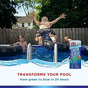 HTH 52032 Super Green to Blue Shock System for Swimming Pools, 7.2 lbs
