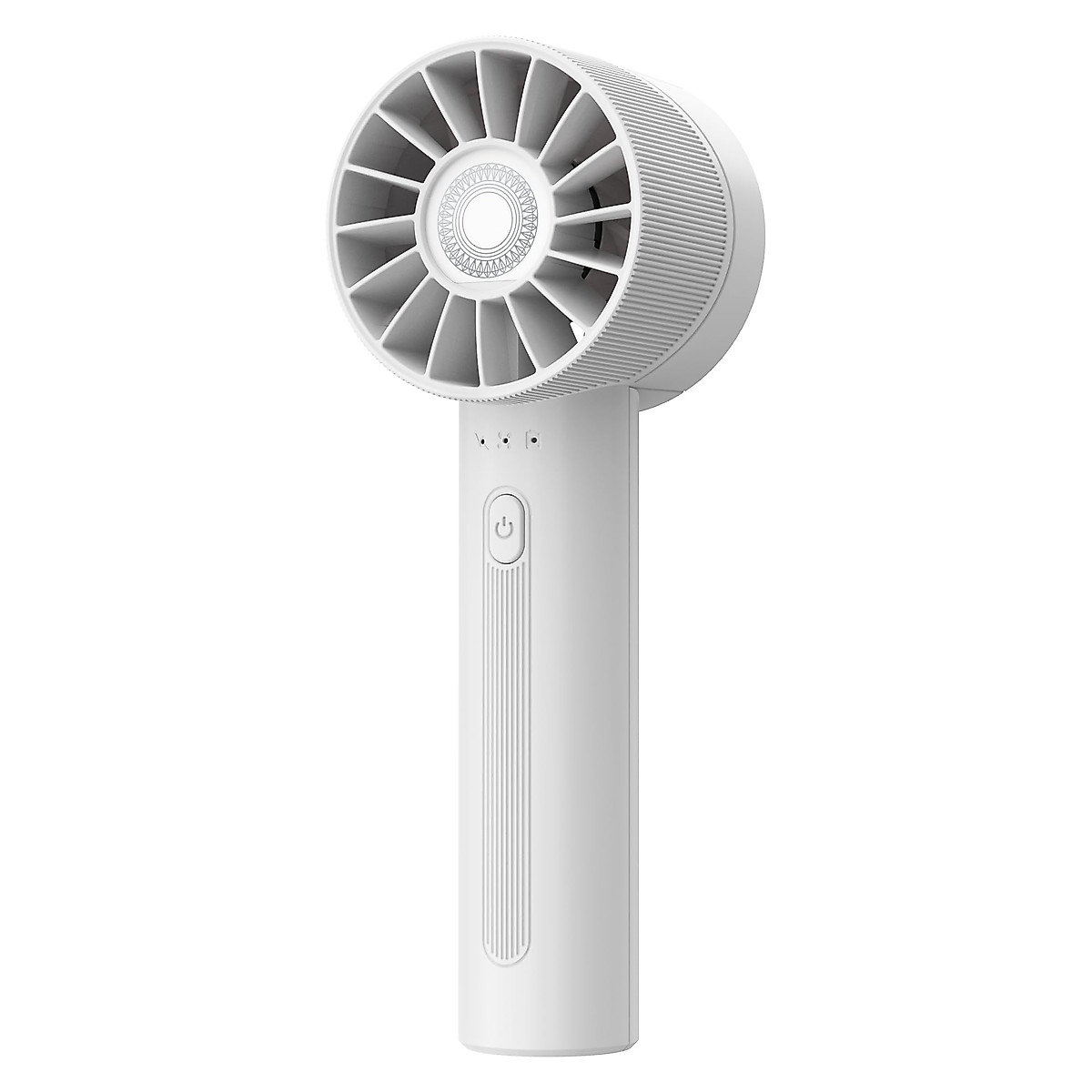 Portable Fan, Mini Handheld Fan with 3 Adjustable Speeds, 2600mAh Handheld Fan with 3-16H Usage Time and Newly Upgraded Motor, Small Lash Fan for Women's Make Up Fan, Nice Mini Fan for Summer (White)