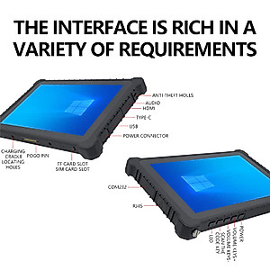Own Research and Development Tablet for Industrial，Windows11 Ram 4or8&ROM 128or256，Portable for Industrial and Outdoor，can be Customized