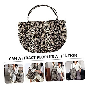 VALICLUD 1pc Women's Shoulder Bag Tote Travel Sling Bag Travel Handbag Travel Tote Bags Leather Hobo Bag Casual Tote Bag Single Shoulder Bag Fashion Canvas Bag Storage Pouch Large