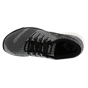 ASICS Women's fuzeX Knit Running Shoe Carbon/Black/White 8 (S)