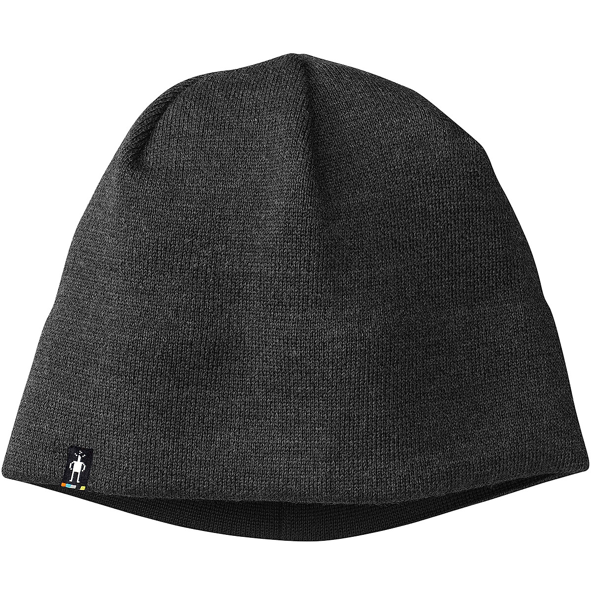 Smartwool Merino Wool The Lid for Men and Women, Charcoal Heather, One Size