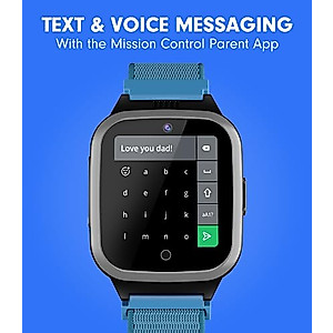 JrTrack 2 SE Smart Watch for Kids by Cosmo | 4G Phone Calling & Text Messaging | SIM Card & Flexible Data Plans | GPS Tracker Watch for Kids | Children’s Smartphone Alternative (Blue)