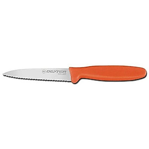 Dexter-Russell Sani-Safe S105SC 3-1/2" Scalloped Fruit and Vegetable Parer