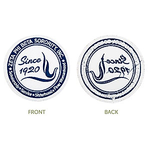Desert Cactus Zeta Phi Beta Sorority Patch Embroidered Appliqué Sew or Iron On Greek Blazer Jacket Bag (Patch 7)
