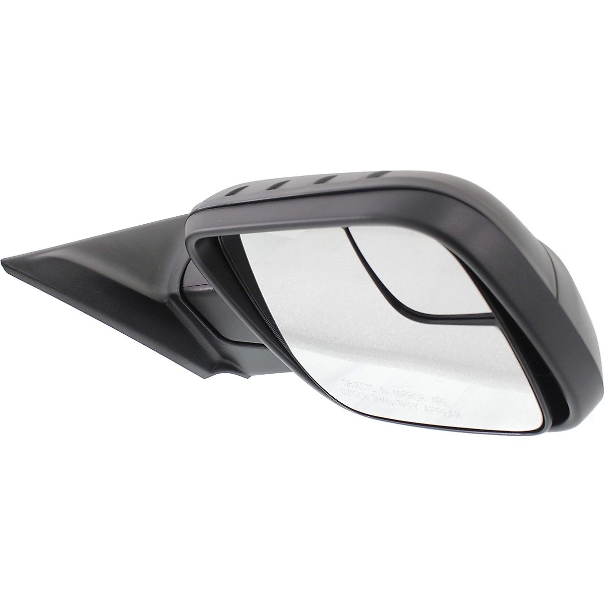 Kool Vue Passenger Side Power Non-Heated Mirror for Ford Explorer 2011-2015 Manual Fold With Spotter Glass; Without Signal Light, Memory & Puddle Lamp Textured
