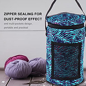 Ciieeo Woven Handbag Yarn Storage Bag outdoor storage container outdoor storage container Empty Yarn Storage Bags Knitting Bag Yarn Lip Gloss Containers