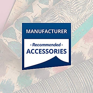 Brother CACORKBK ScanNCut Rolled Cork Fabric Black and Gold Fleck Pattern