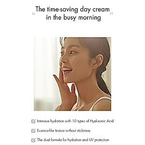 Dr.Ceuracle Hyal Reyouth Moist Sun SPF 50+ PA++++ㅣMoisturizing, UV Protection, Face & Body ㅣEssence-like Sunscreen without stickiness ㅣThe dual formula for hydration and UV protection