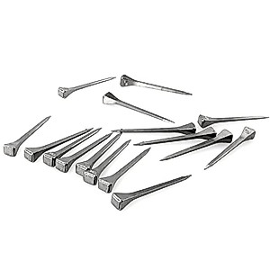 JJHXSM 30PCS Horseshoe Nails E5 Equestrian Sport Equipment Horse Training Supplies Tool for Fixed Lead or Glass