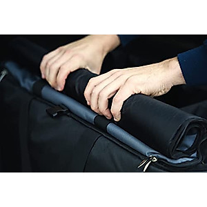 KevianClean Heavy Duty Car Trunk Bag and Trunk Organizer Bag With Full Zip Lid Top, Anti Slide Feet, Removable Dividers. Store and Transport Groceries, Tools, Auto Supplies, Household Goods