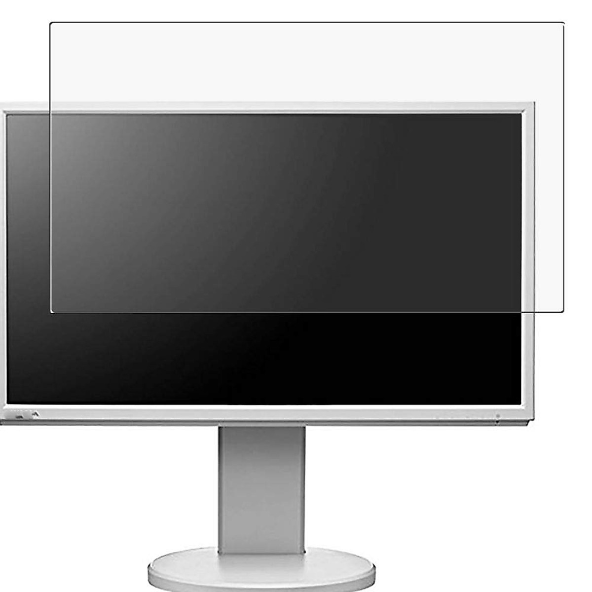 Puccy Privacy Screen Protector Film, Compatible with I-O DATA MF224 / LCD-MF224EDW / MF224EDB 21.5" Monitor Anti Spy TPU Guard （ Not Tempered Glass Protectors ） New