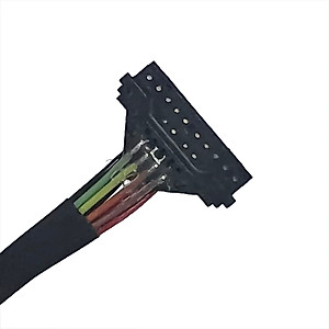 ZAHARA Battery Cable Connector 8RV7V 08RV7V 450.0MY04.0001 for Dell Ins piron 5410 5510 5515 5418 5420/14 7420 7415 7425/16 5620/ Vostro 5510 5515 5518/ Latitude 3420 3320 3520/5430 Chromebook