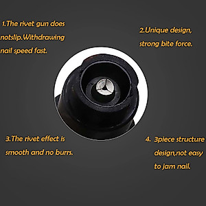 Cordless Rivet Gun Drill Adapter Electric Drill Tool Kit Electric Rivet Nut Riveter Adaptor Insert Nut Hand Power Tool Accessories