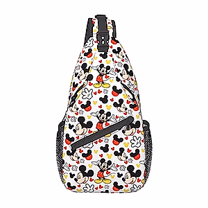 LVTFCO Cartoon Anime Sling Backpack Decorative Pendant Travel, Hiking And Casual Sports For Men And Women Gift For Fans Fashionable