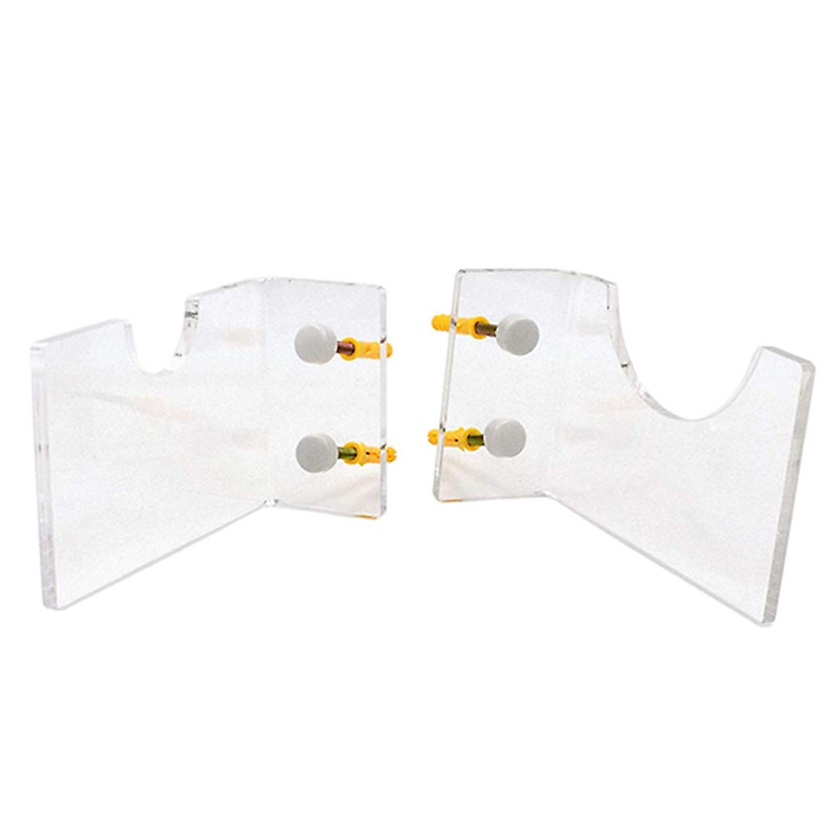 MANNIFEN lightsaber wall mount Holder Rack Stand Deluxe Lightsaber Room Light Blade Handheld Lightsaber Rack 1 Pair