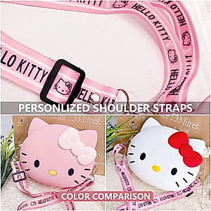 Kawaii Kitty Bag Cute Kitty Wallet Cartoon Animal Shoulder Bag Kitty Cat Purse for Girls Birthday Gifts