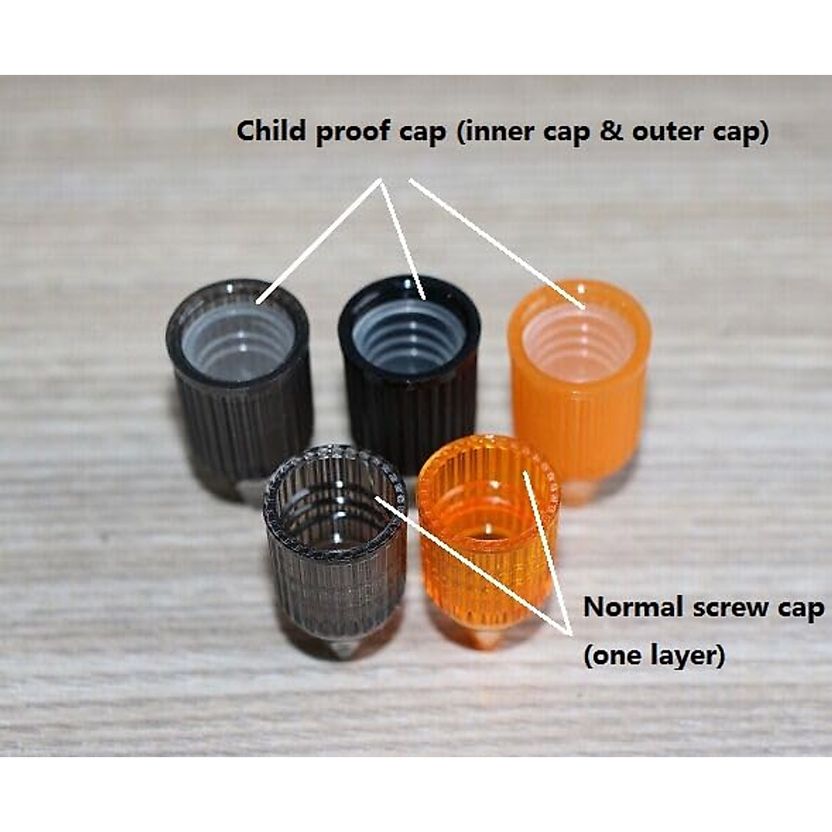 10 Pieces 30ml Unicorn Slender Dropper Bottles Liquid Ink Bottles with Child Proof Caps