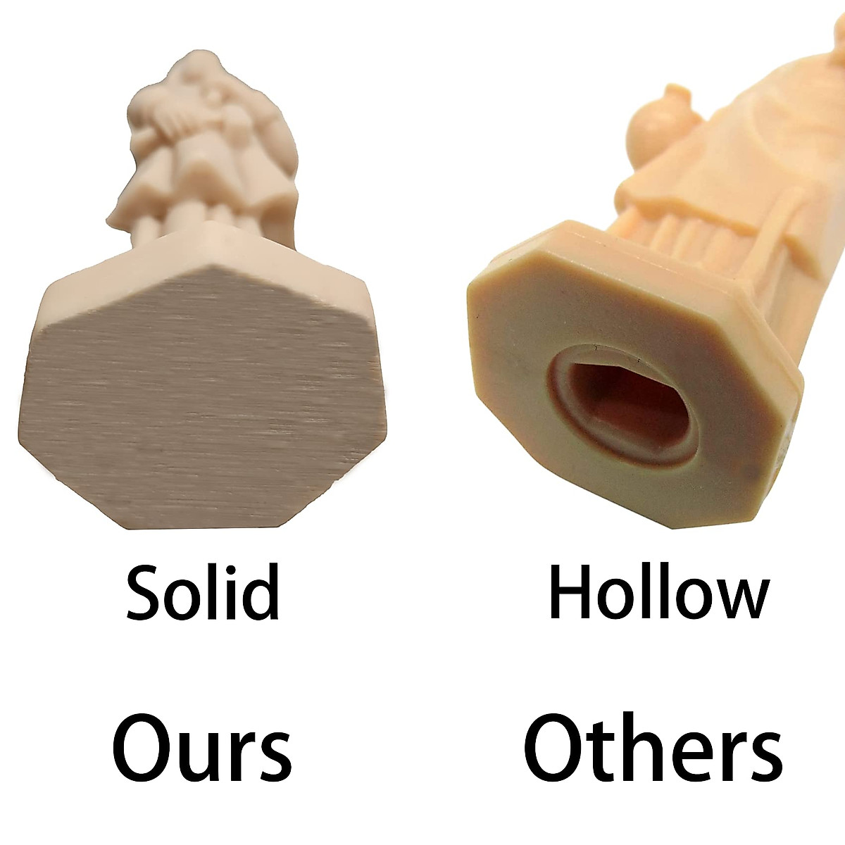 Cyberlight St Joseph Statue for Selling House Kit Resin Saint Joseph Figurine for Protecting Home with Instruction Card and House Prayer Complete Set (Beige)