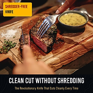 Bright Hobby Steak Knives - 5 Inches Steak Knives Set of 4 | Razor Sharp High Carbon German Steel Steak Knife Set for Steak | Serrated Steak Knives for Kitchen | Quality Steak Knifes