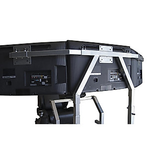 GTR Simulator - GTA Triple Monitor Stands - Large 3 x 39 - White Color