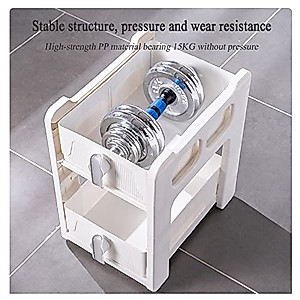 WEKIVA Under Sink Organizers,Kitchen Cabinet Organization,for Bathroom and Kitchen Under Bathroom Sink Organizers and Storage (Color : Grey, Size : 29x39x36.5cm)