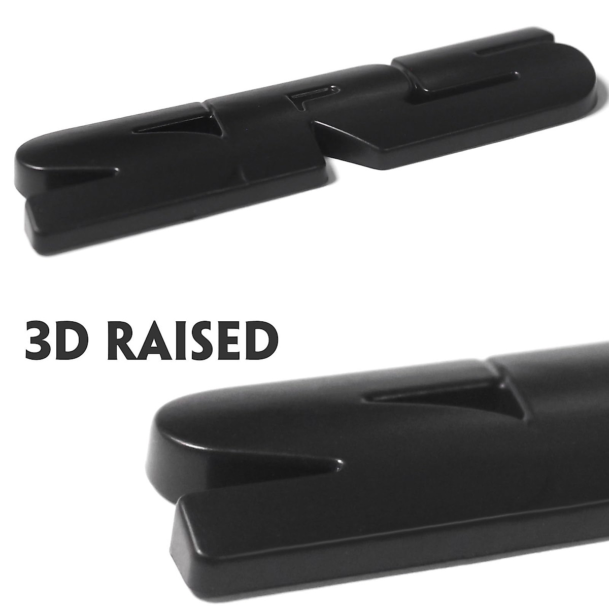 VIVFAN Universal SR5 Blackout Emblem Overlays Kit Full Coverage 3/M Adhesive Replacement for 4Run|Tun|Tac|SR5 Black Emblem Overlay Original-OEParts