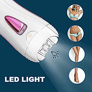 Epilator for Women Facial Hair Removal Face Arm Leg Body Cordless Rechargeable Tweezers Smooth Glide Epilator for Women