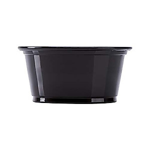 Karat FP-P200-PPB 2 oz. PP Portion Cups - Black (Case of 2500)