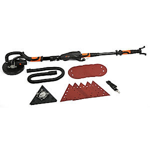 WEN DW5084 5-Amp 2-in-1 Variable Speed Dual-Head Drywall Sander with 15-Foot Dust Hose , Black