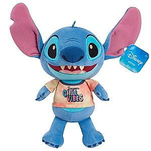 Disney Street Beach Small Plush Stitch, 9-Inch Stuffed Animal
