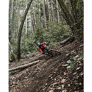 POC Coron Air Spin, Helmet for Downhill Mountain Biking, Uranium Black, XS-S