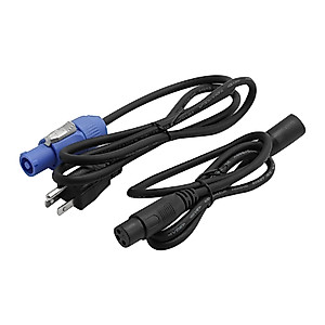 TCFUNDY 100W COB Par Lights LED Blinder Stage Audience Light Spotlight DMX DJ Light Strobe Lighting, Warm White & Cool White for Wedding Party Stage Effect, 4 Pack