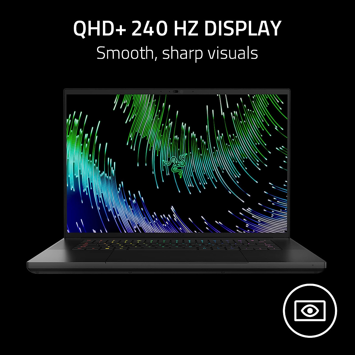 Razer Blade 16 Gaming Laptop: NVIDIA GeForce RTX 4080-13th Gen Intel 24-Core i9 HX CPU - 16" QHD+ 240Hz - 32GB RAM - 1TB SSD - CNC Aluminum - Compact GaN Charger - Windows 11 - Chroma RGB