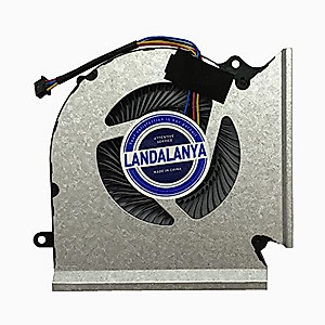 LANDALANYA Replacement New CPU and GPU Cooling Fan for MSI GE66 GP66 GL66 Series Laptop PABD08008SH N453 N454 E330800930MC200K E330401690MC200K Fan DC5V 1.0A