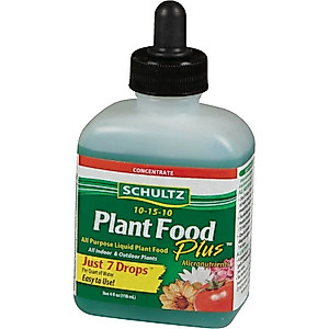 Schultz All Purpose Liquid Plant Food 10-15-10, 4 oz
