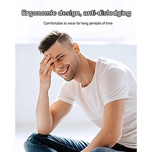 SZHTFX Invisible Earbuds Small Mini Wireless Bluetooth Earpiece Phone Discreet Earbud for Music, Home, Work