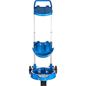 San Jamar SICART60 Saf-T-Ice Cart for use with 2 Saf-T-Ice SI6000