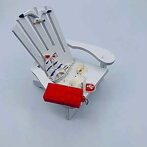 16GB USB Flash Drive - Red Pen Drive - Building Blocks USB Drive - Thumb Drive 16GB (Red)