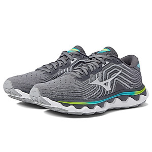 Mizuno womens Wave Horizon 6 Running Shoe, Ultimate Grey-silver, 8 US